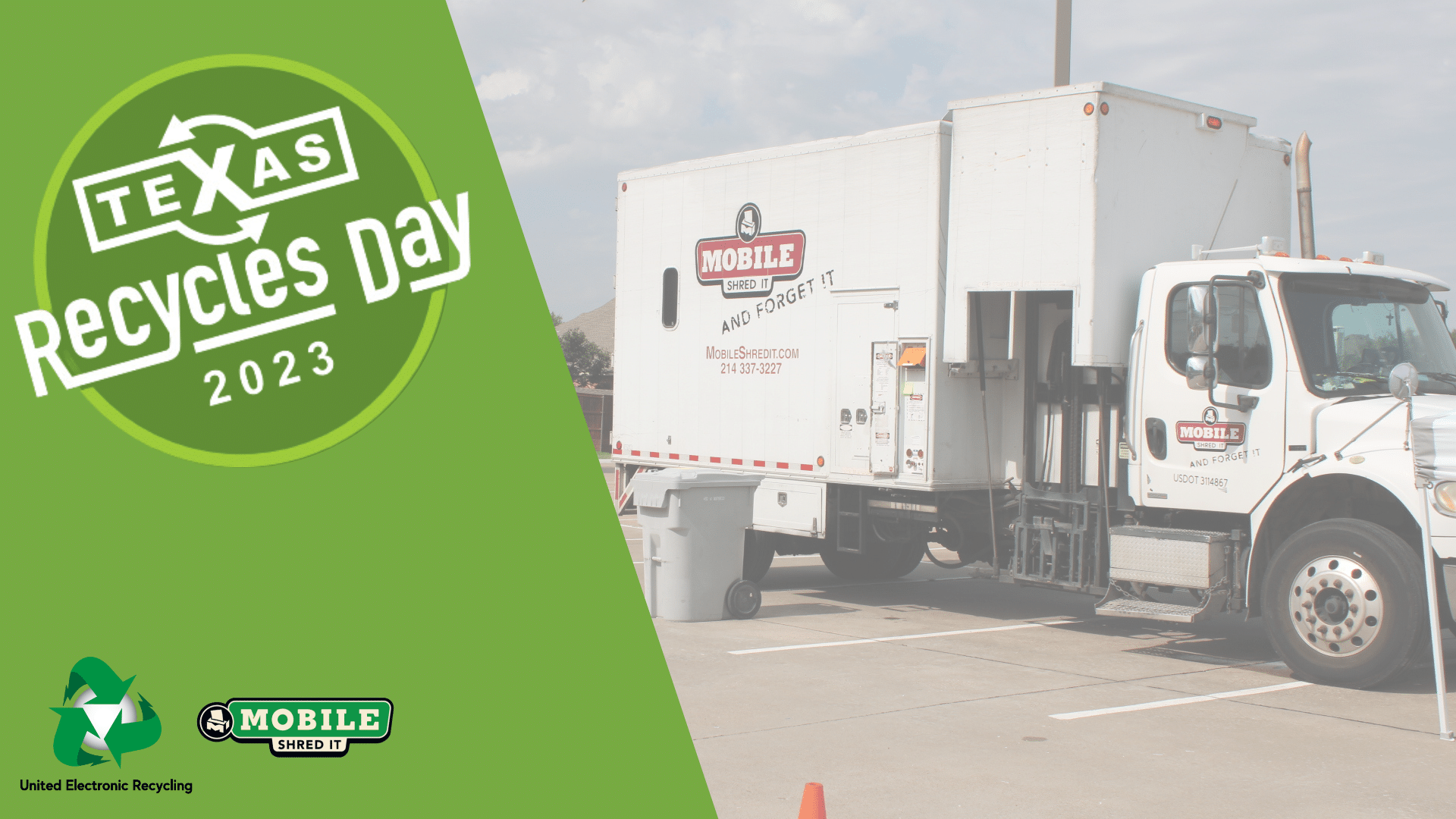 Plano Recycles Day - Mobile Shred IT