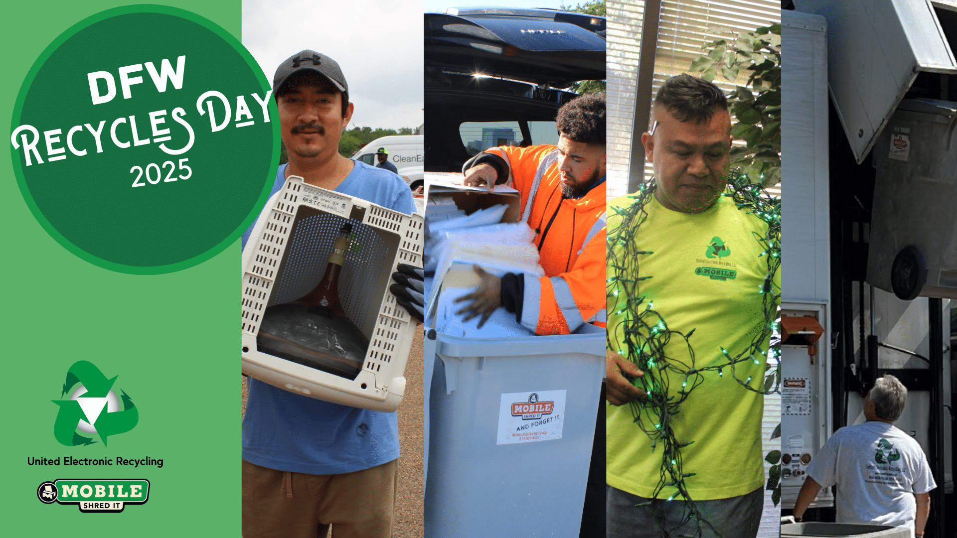 DFW Recycles Day- Free Paper Shredding Event of the Year 2025 - Mobile ...